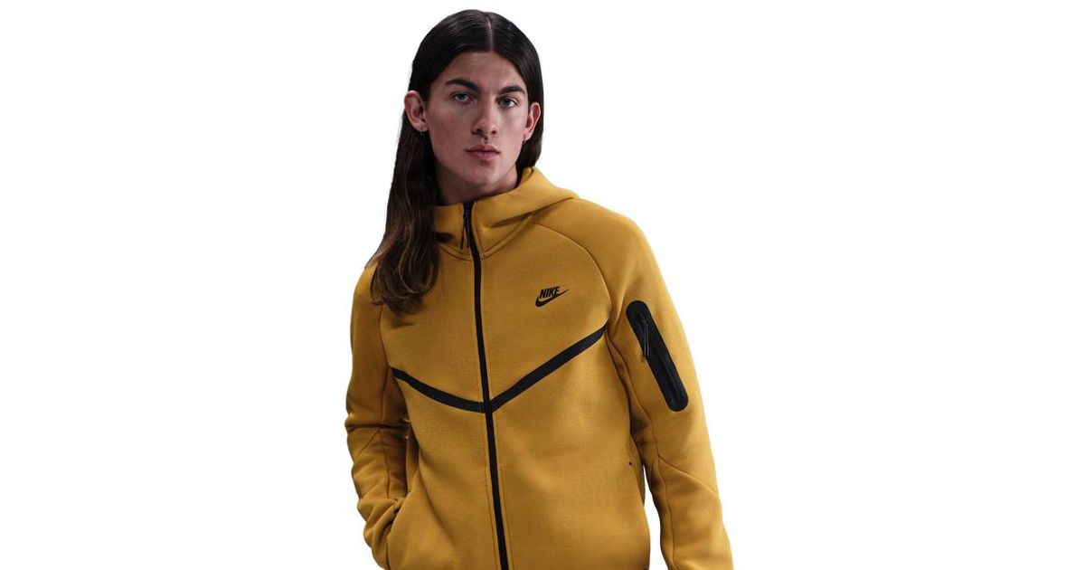 Nike Tech Fleece Hoodies in Green for Men | Lyst UK
