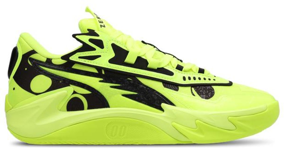PUMA Scoot Zeros Sneakers in Yellow for Men | Lyst UK
