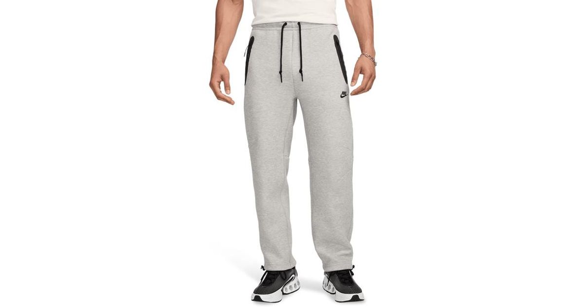 Nike Tech Fleece Pants in Grey for Men | Lyst UK