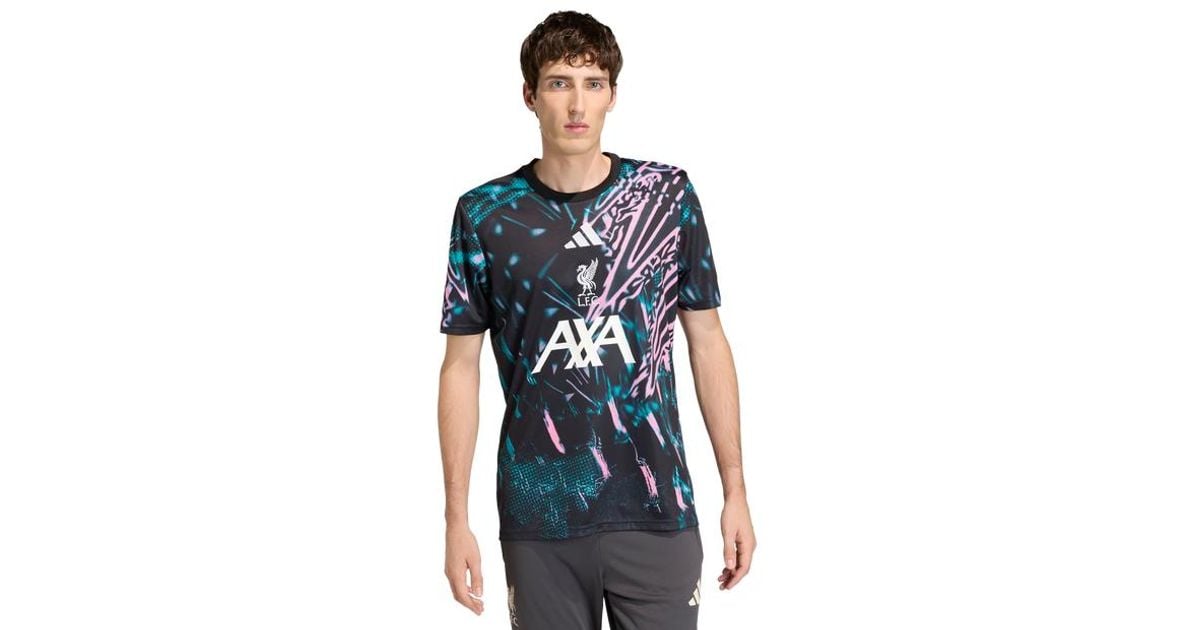 adidas Liverpool Fc 25/26 Pre Match Jersey Jerseys/Replicas in Blue for ...