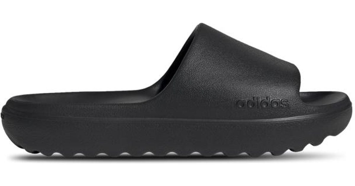 adidas Adilette Flip-Flops And Sandals in Black | Lyst UK