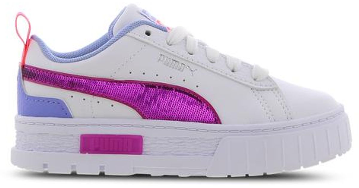 PUMA Mayze Toddler Trainers in Purple | Lyst UK