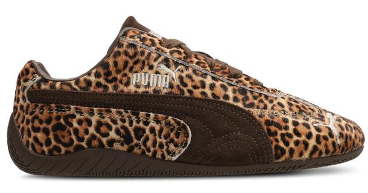 PUMA Speedcat Sneakers in Brown | Lyst UK