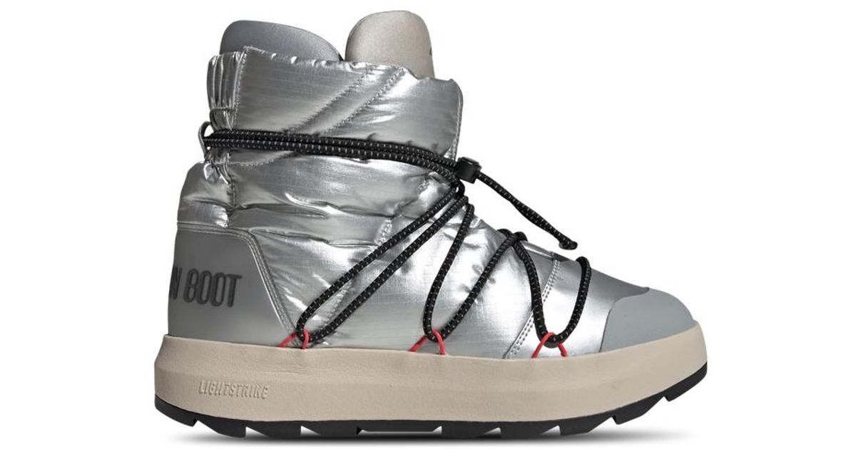 adidas X Moon Boot Ace Mid Boots in Metallic for Men | Lyst UK