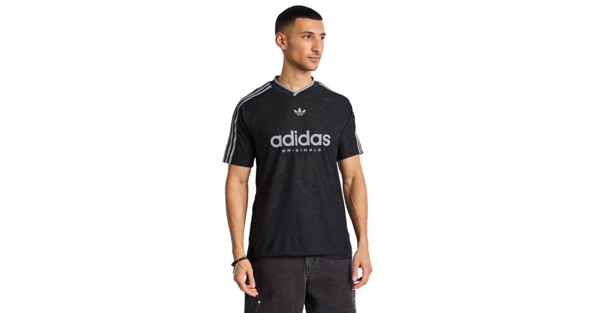 adidas Football T-Shirts in Black for Men | Lyst UK