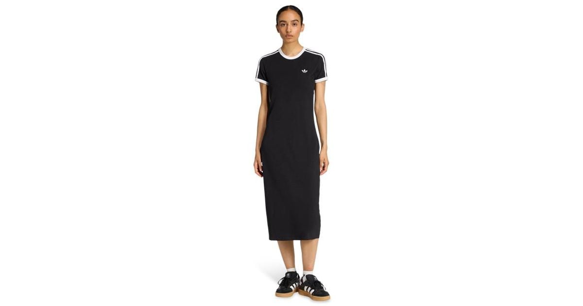 adidas 3 Stripes Dress Dresses in Black | Lyst UK