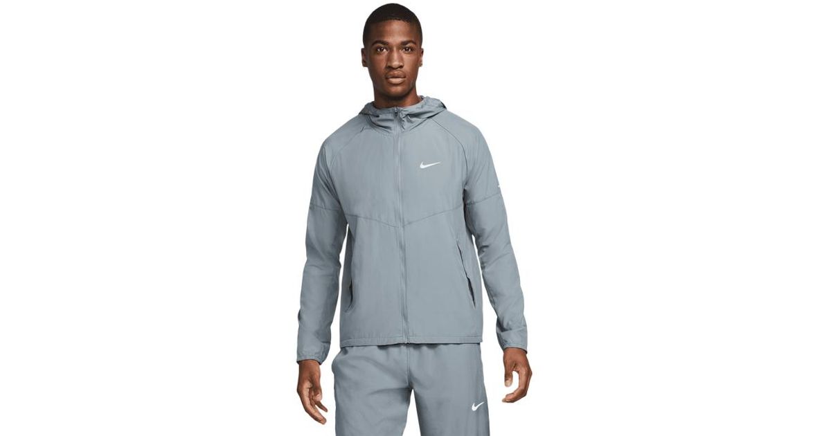 Nike Miler Track Tops in Blue for Men | Lyst UK
