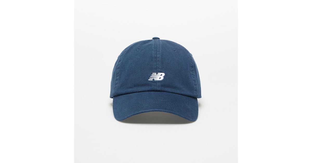 New Balance Cap 6-Panel Clasic Hat in Blue | Lyst