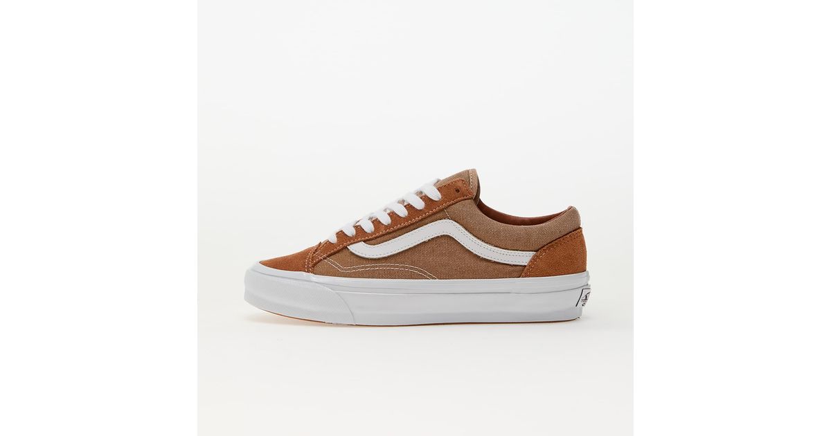 Vans Sneakers Lx Old Skool 36 Washed Tan in Brown | Lyst