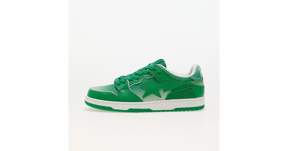 A Bathing Ape Sneakers Bape Sk8 Sta 4 M1 in Green for Men | Lyst