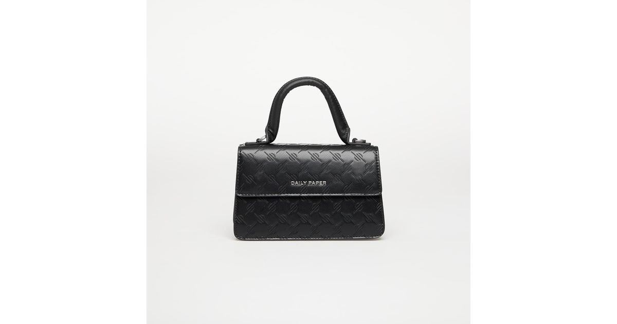 Daily Paper Bag Meru Mini Monogram Bag in Black | Lyst