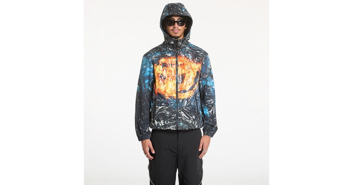 DIESEL Windbreaker J-Warrett-Poster Jacket for Men | Lyst