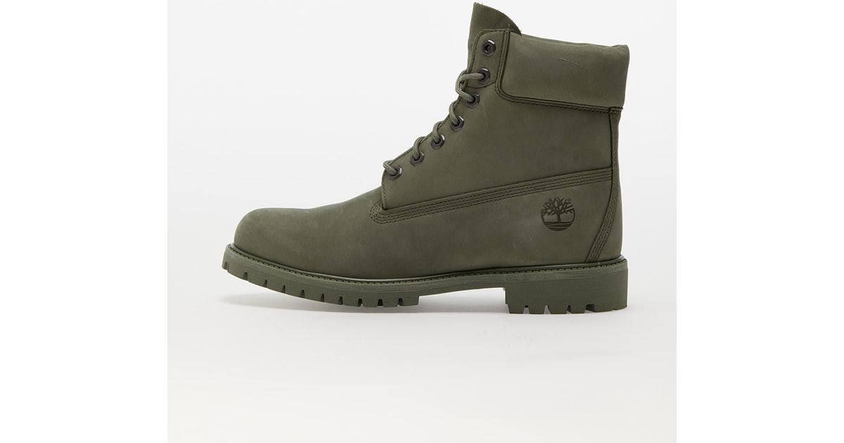 Timberland 6 Inch Premium Boot Deep Lichen Green for Men | Lyst