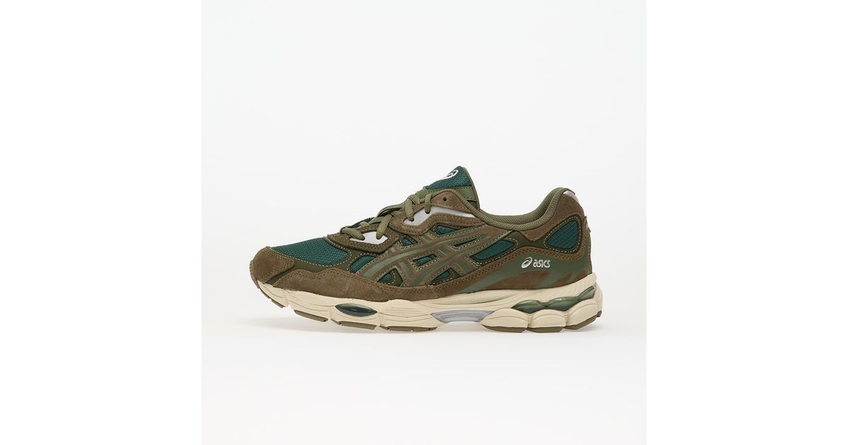 Asics Sneakers Gel-Nyc Grove/ Canvas in Green | Lyst
