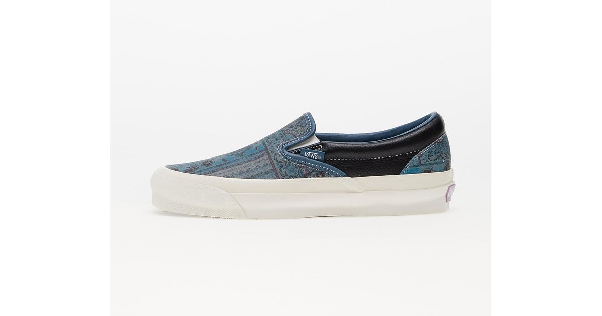 Vans Og Classic Slip-on Lx Granny's Rug Stargazer in Blue | Lyst