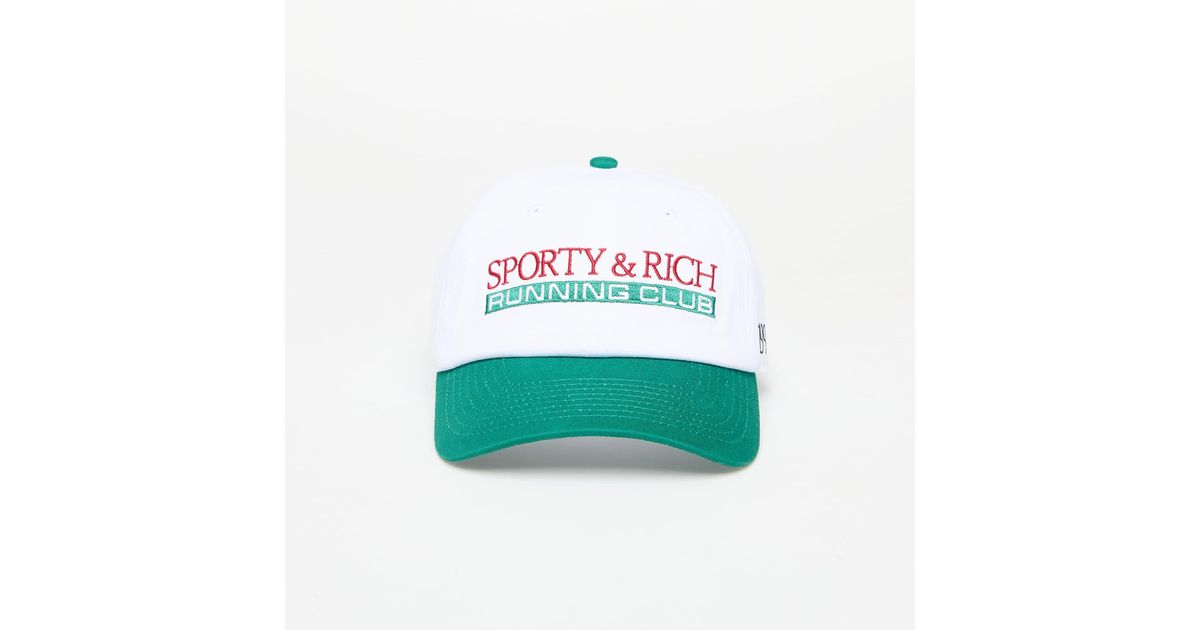 Sporty & Rich Cap Finish Line Hat Alpine in Green | Lyst