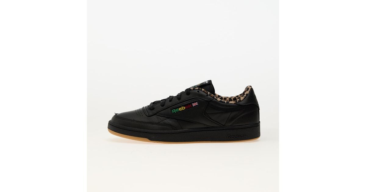 Reebok Sneakers X Wacko Maria Club C 85 Vintage Ltd/ Leopard/ Gum in ...