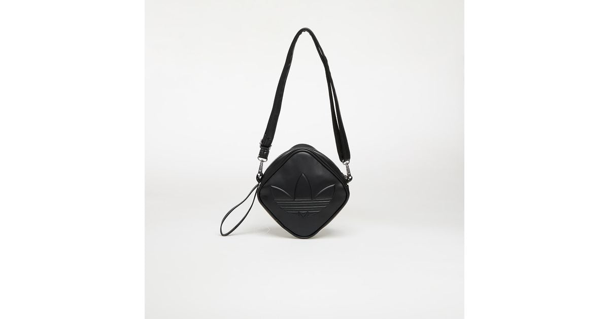 adidas Originals Bag Adidas Diamond Shaped Cross Body Bag in Black | Lyst