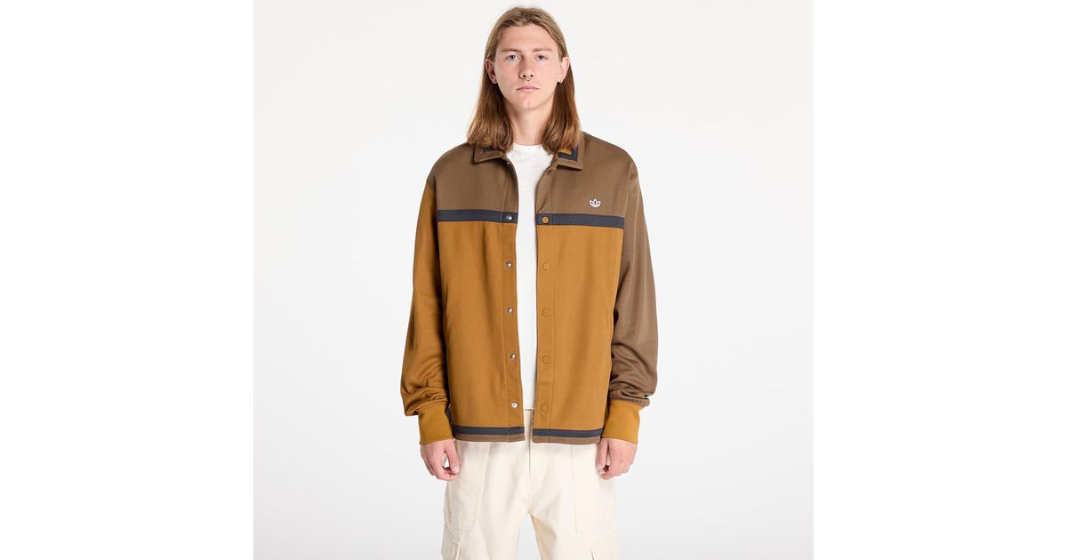 adidas Originals Jacket Adidas X Clot W Jacket Strata in Brown for Men ...