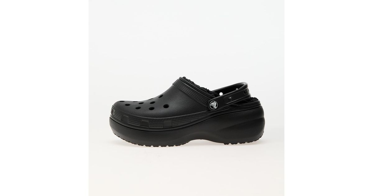Crocs™ Sneakers Classic Platform Lined Clog W Eur in Black | Lyst