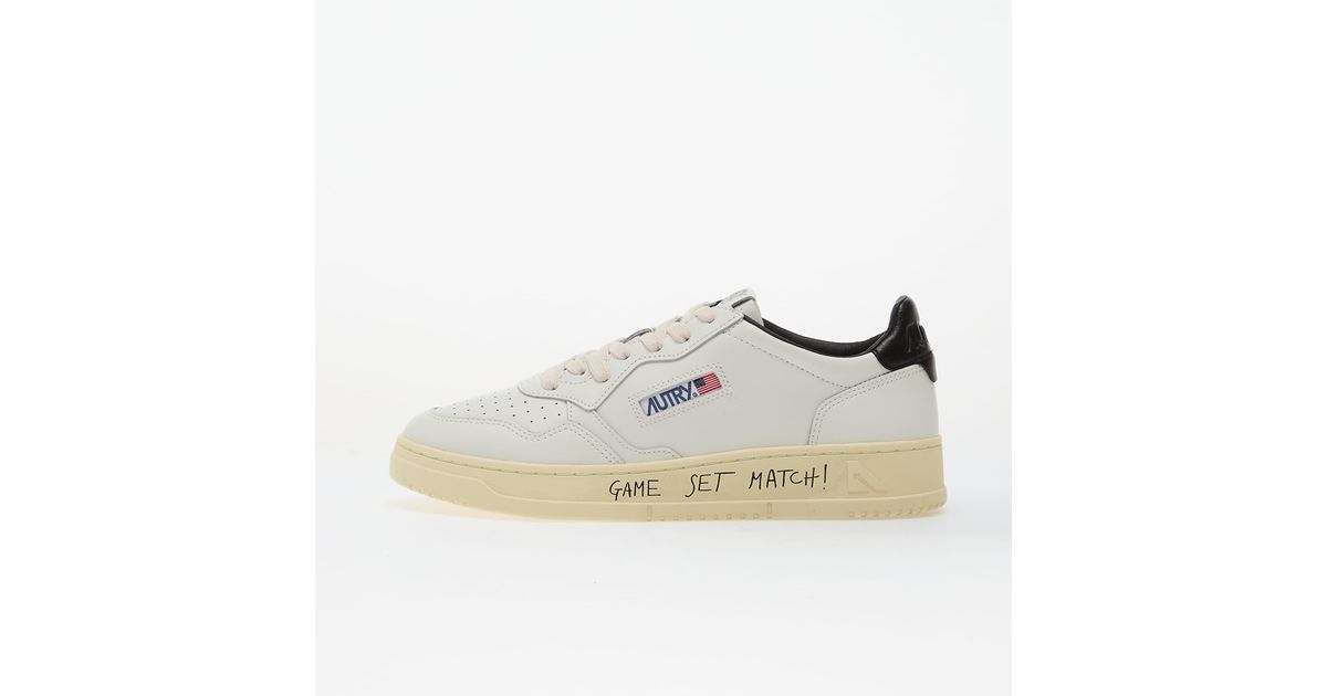 Autry Sneakers Medalist Low Match/ Leat in White for Men | Lyst