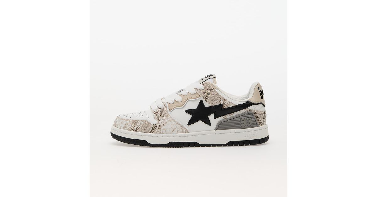A Bathing Ape Sneakers Bape Sk8 Sta 1 L Eur in White | Lyst