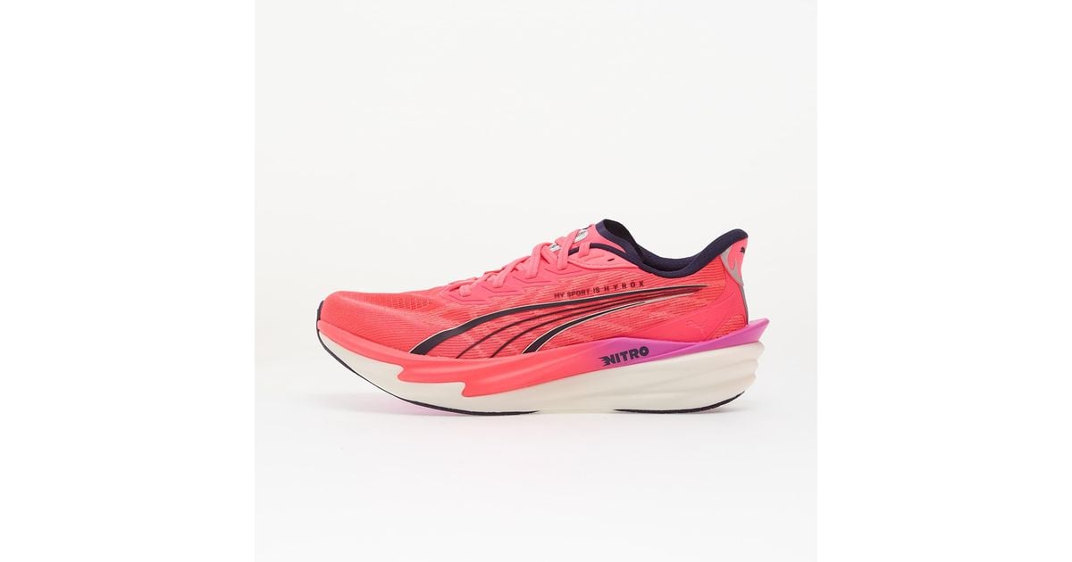 PUMA Sneakers X Hyrox Deviate Nitro 4 Wns Pure in Pink | Lyst