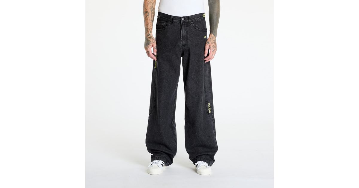 adidas Originals Jeans Adidas Adilenium Season 2 Moto Denim Pant in ...