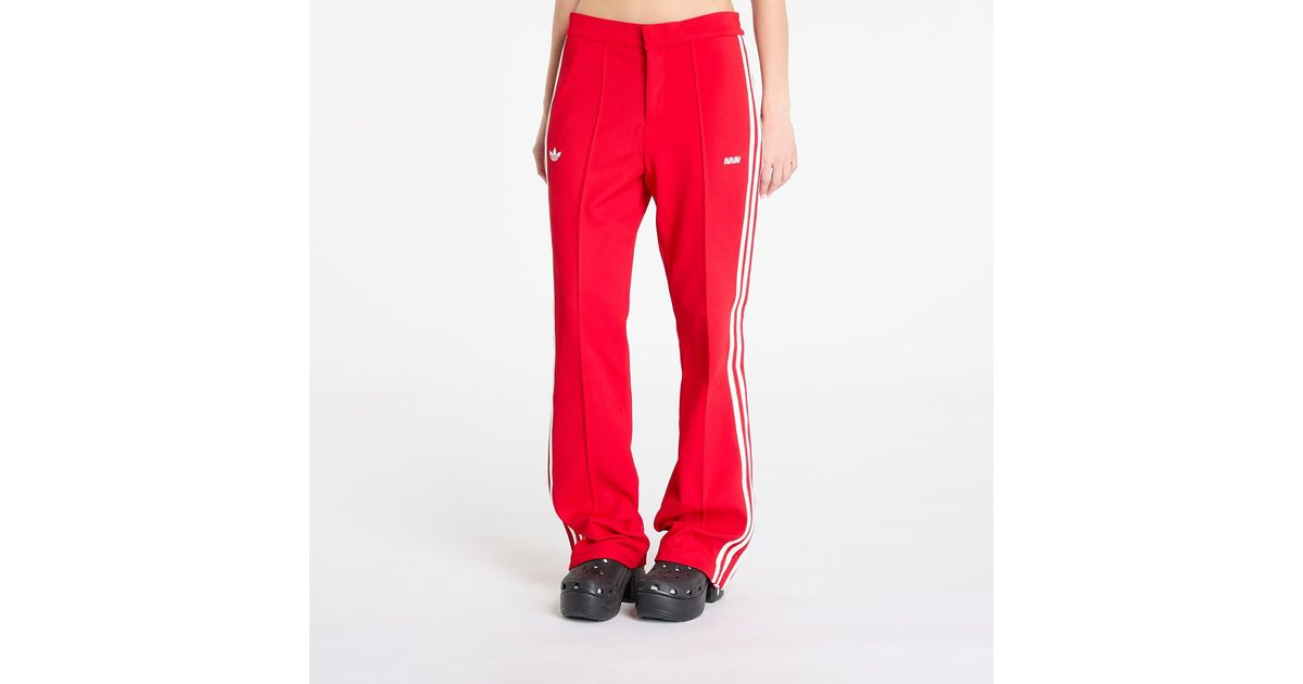 adidas Originals Pants Adidas X Avavav Adicolor Track Pants in Red | Lyst