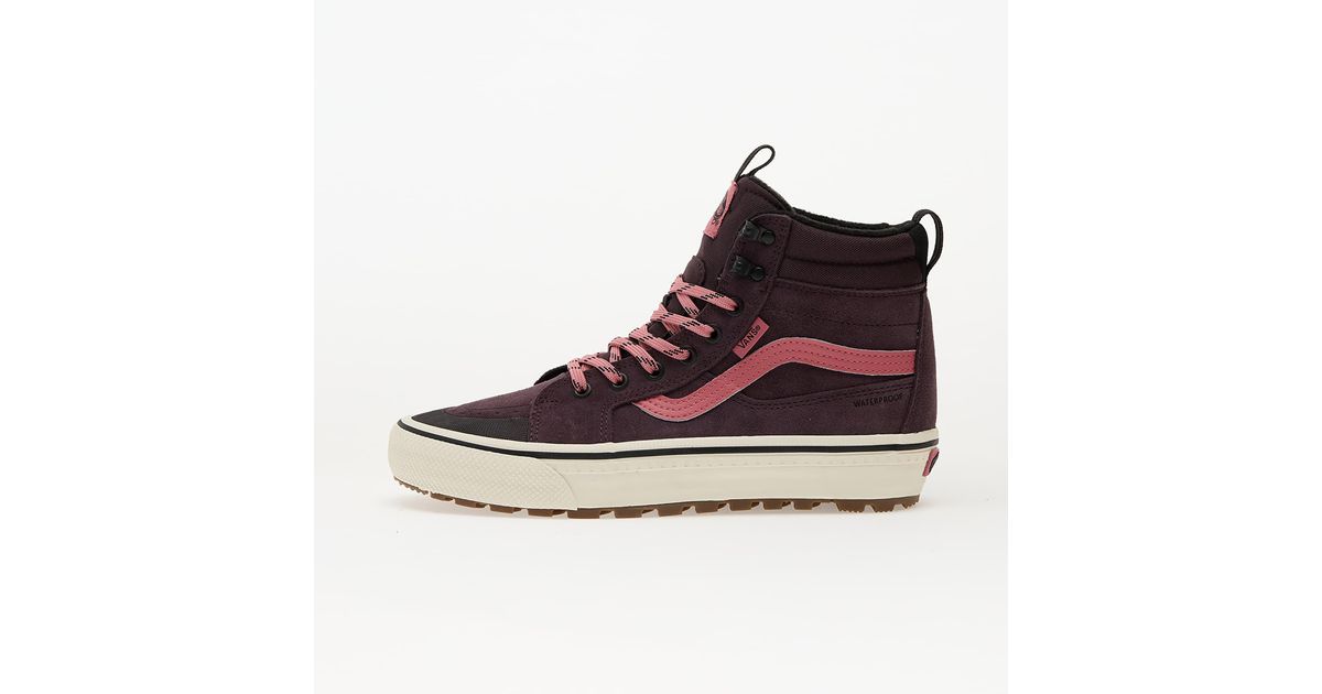 Vans Sneakers Mte Sk8-Hi Waterproof Insulated Port in Red | Lyst