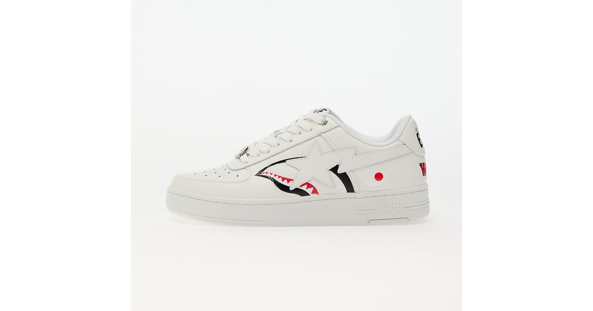 A Bathing Ape Sneakers Bape Sta Shark M2 in Metallic for Men | Lyst