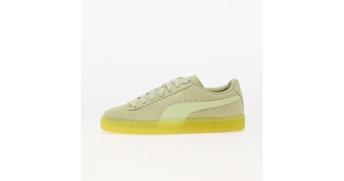 PUMA Sneakers Suede Classic Translucent Wns in Yellow | Lyst