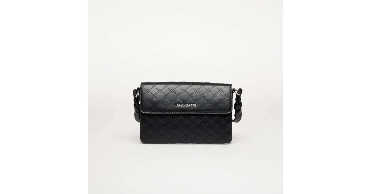 Daily Paper Bag Meru Monogram Bag in Black | Lyst