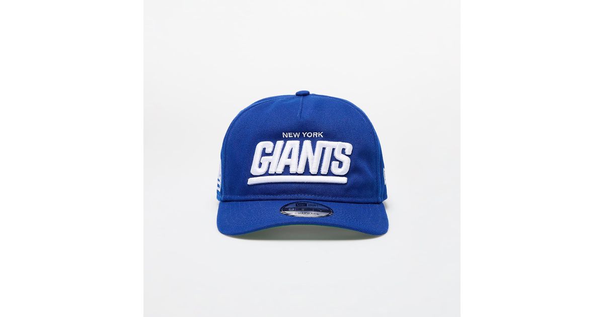 KTZ Cap New York Giants Nfl Coaches 9Fifty A-Frame Snapback Cap in Blue ...