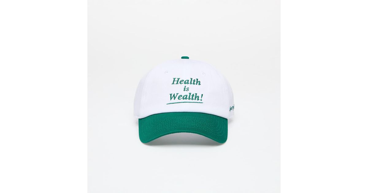 Sporty & Rich Cap Health Is Wealth Hat / Alpine in Green | Lyst