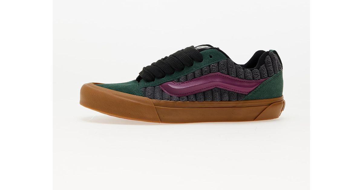 Vans Sneakers Knu Skool Jumbo Cord Grey/ Multi Us 5.5 in Blue | Lyst