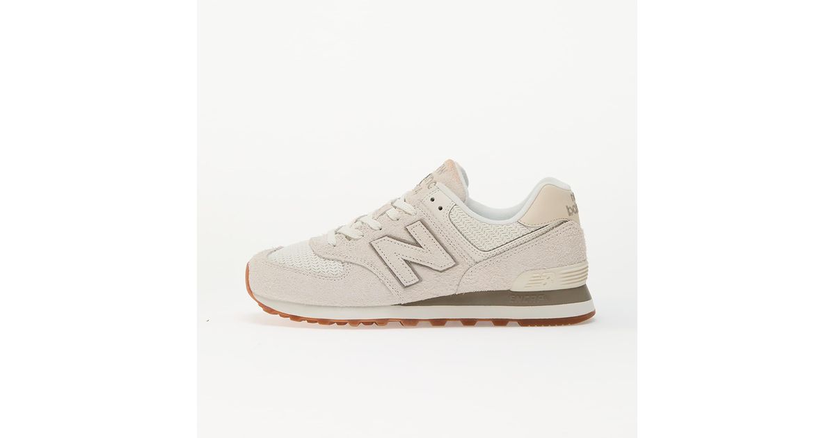 New Balance Sneakers 574 Sea Salt/ Sea Salt in White | Lyst
