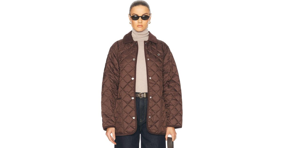 Saks Potts Aiden Jacket in Brown | Lyst