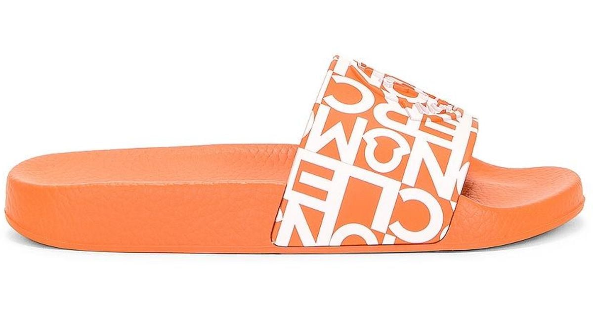 Moncler Slippers in Orange | Lyst
