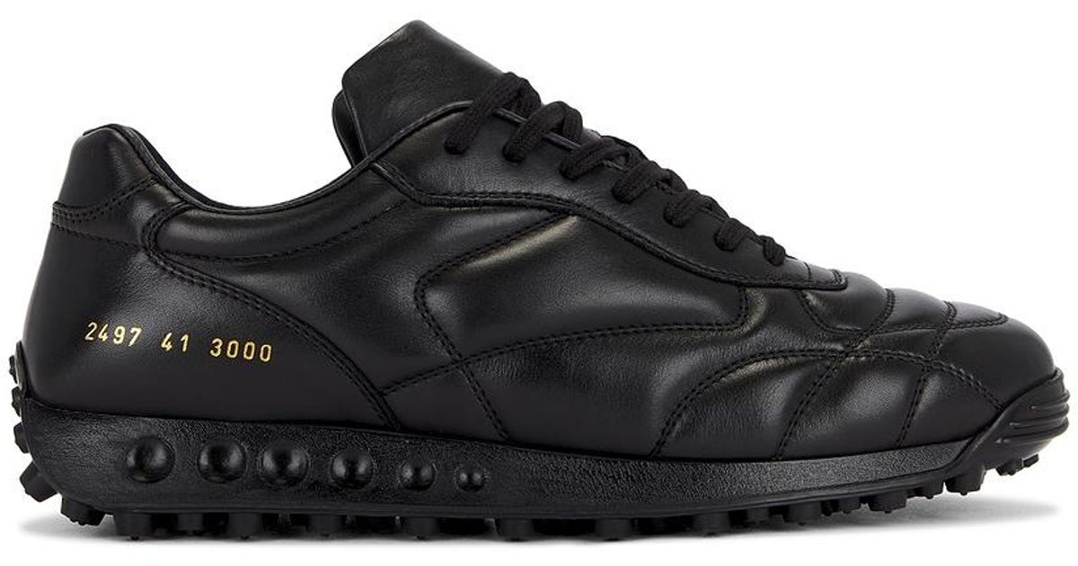Common Projects Soccer Shoe in Black for Men | Lyst