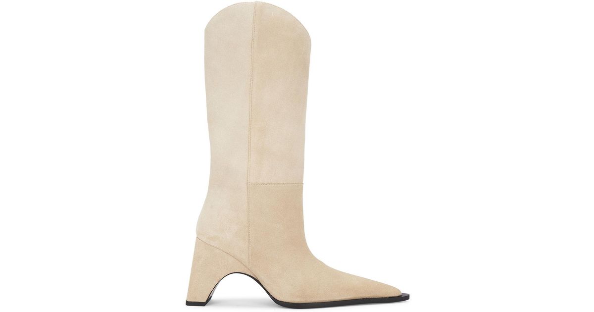 Coperni Bridge Cowboy Boot in Natural | Lyst