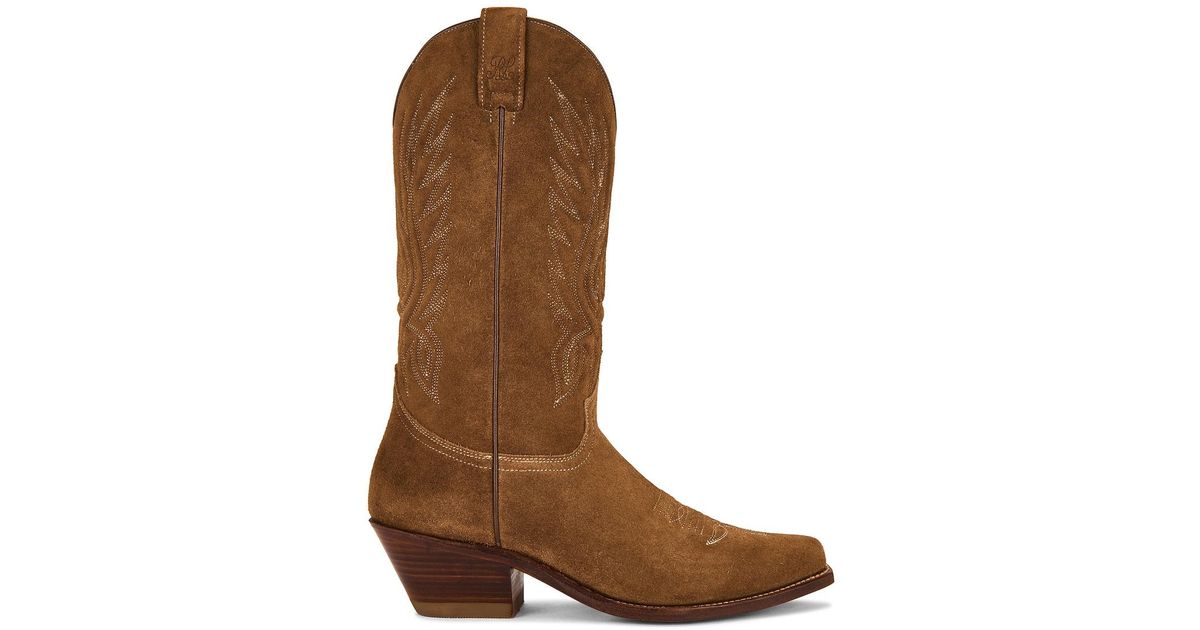 Ralph Lauren Chilton Boot in Brown | Lyst