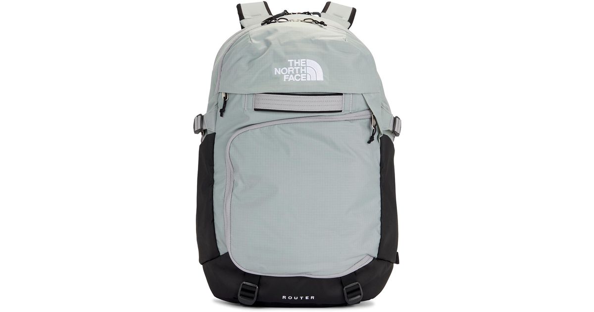 The North Face Router Backpack in Gray for Men | Lyst