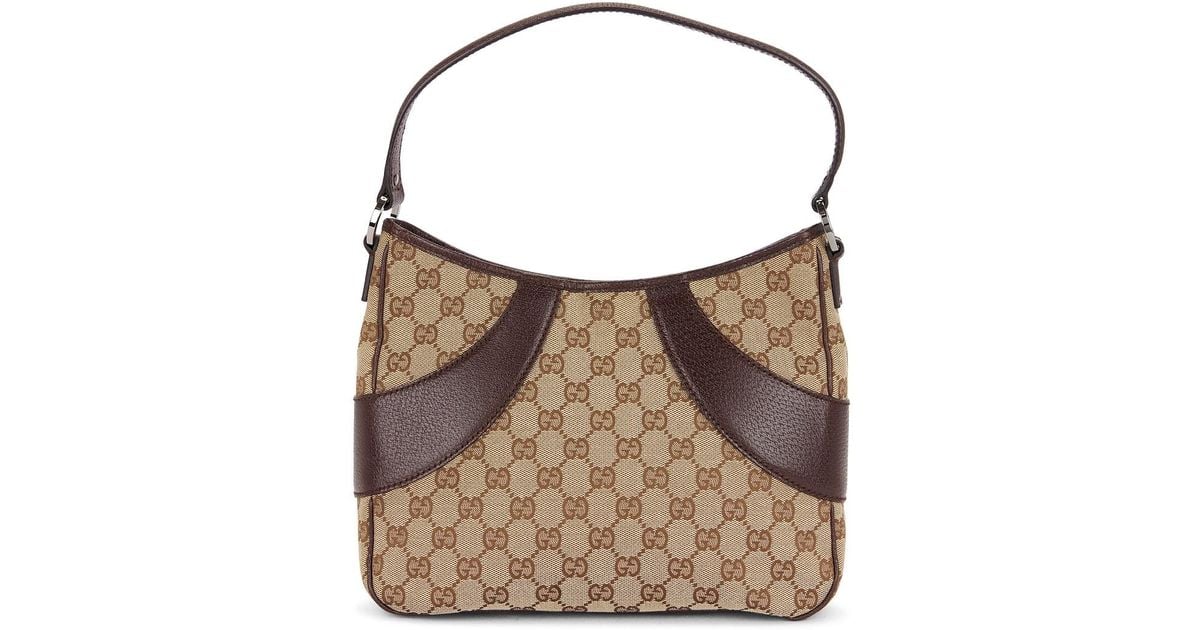 Gucci Curve Hobo Bag in Brown | Lyst