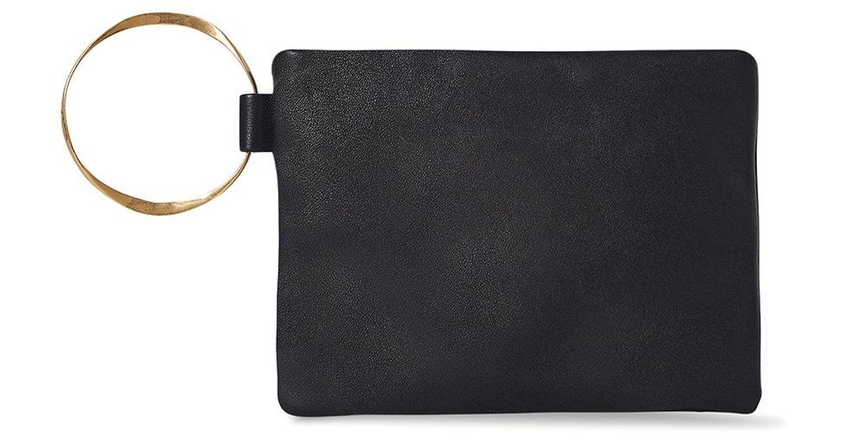 The Row Square Bracelet Clutch in Black | Lyst
