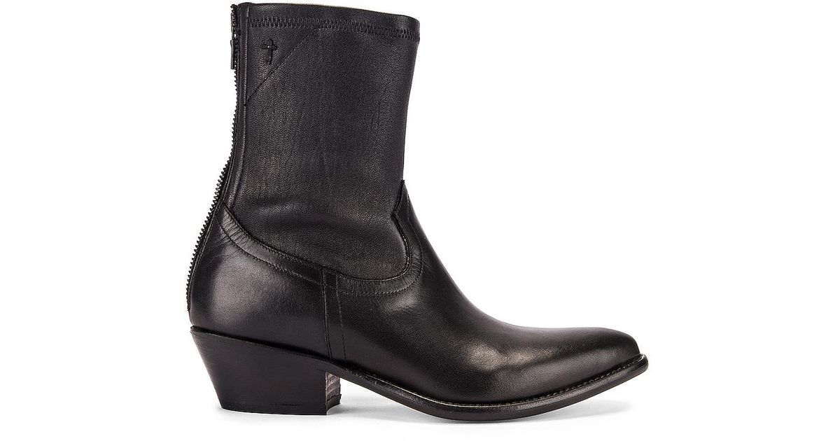 RTA Leather Boot in Black Leather (Black) - Lyst