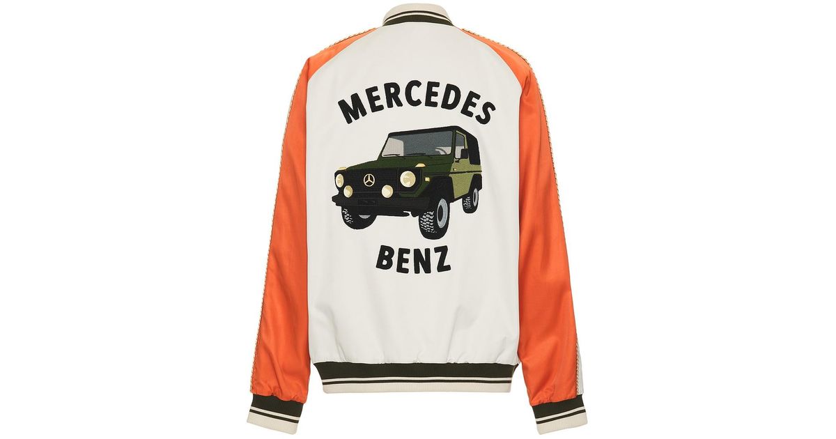 Moncler Genius X Mercedes Benz By Nigo Satet Jacket in Red for Men | Lyst