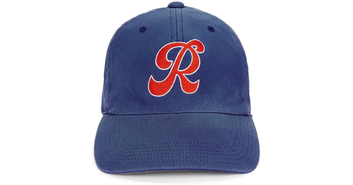 rice nine ten Fade Baseball Cap in Blue for Men | Lyst