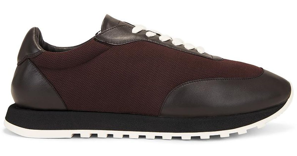 The Row Owen Runner Sneaker in Brown for Men | Lyst