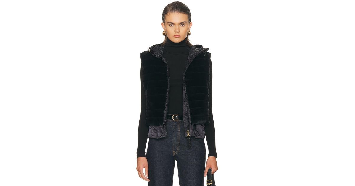 Bogner Yumi-D Vest in Black | Lyst